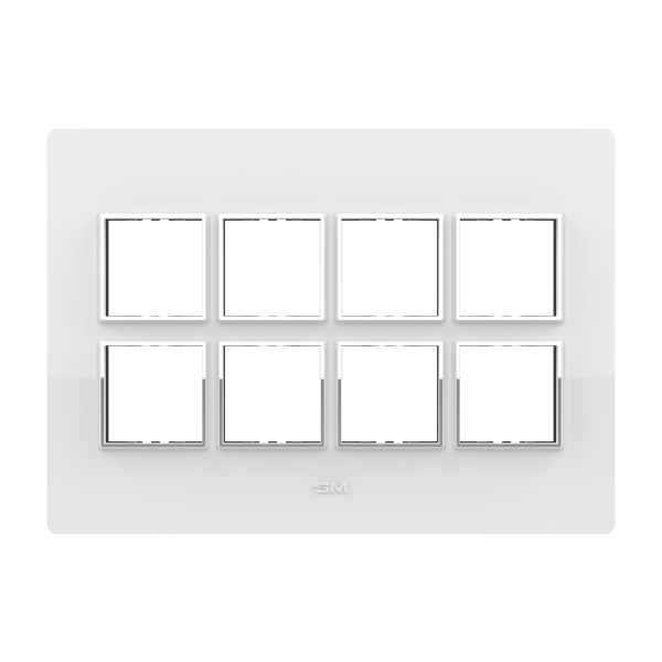 Electrical 12 Module (h&v) Plate For Home and Commercial | GM Modular