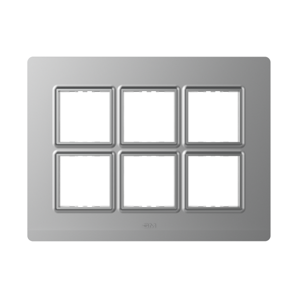 Electrical 12 Module (h&v) Plate For Home and Commercial | GM Modular
