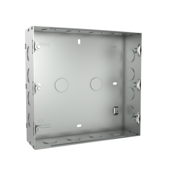 Electrical Flush Mounting Metal Gang Box - 18m Gang Box For Home and ...